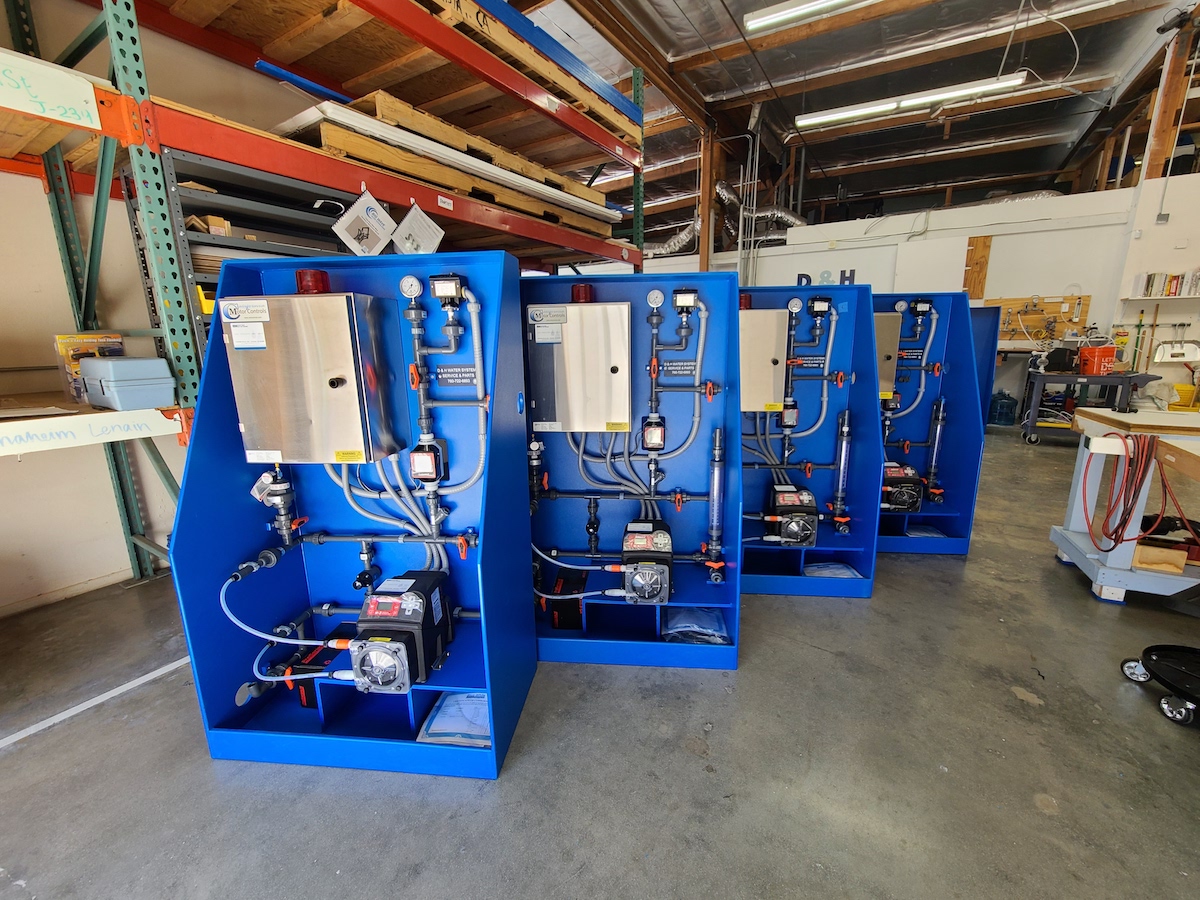 Chemical Feed Skids – D&H Water Systems Inc
