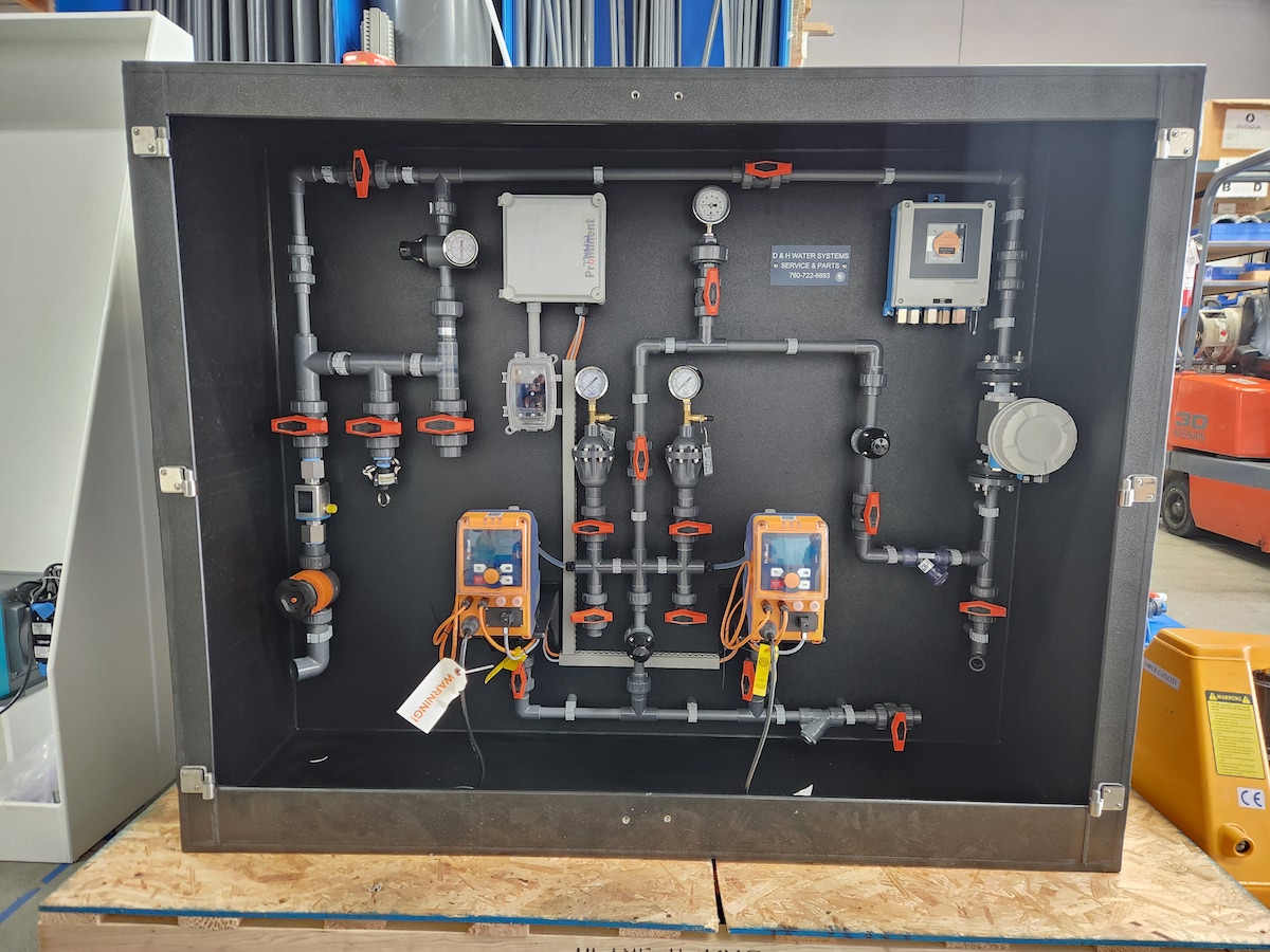 Chemical Feed Skids – D&H Water Systems Inc