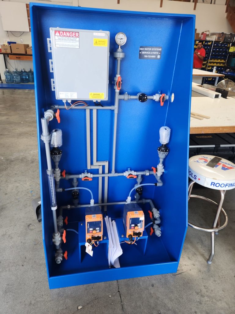 Chemical Feed Skids – D&H Water Systems Inc